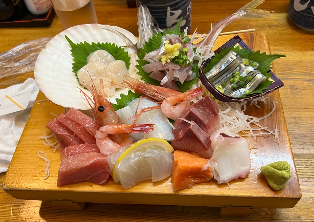 Sashimi Galore in Numazu - tsushioka